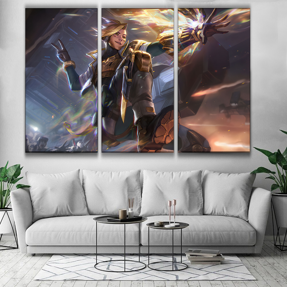 Prestige PsyOps Ezreal Poster | League of Store – leagueofstore.shop