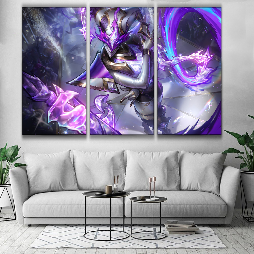 Prestige Soul Fighter Shaco Poster | League of Store – leagueofstore.shop