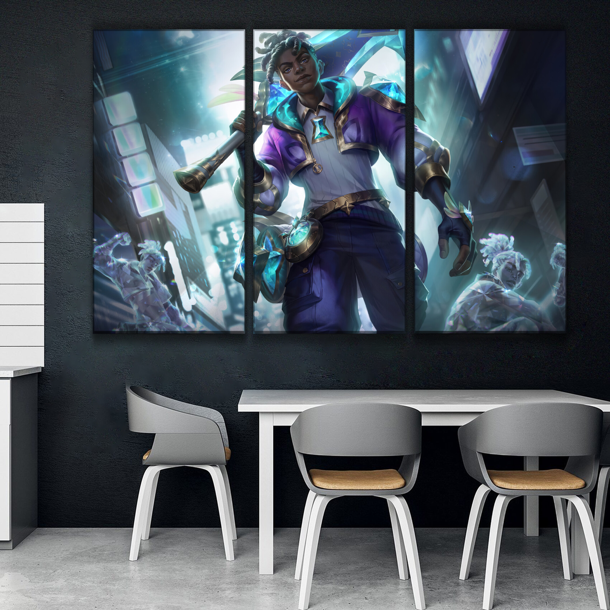 Prestige Star Guardian Ekko Poster | League of Store – leagueofstore.shop