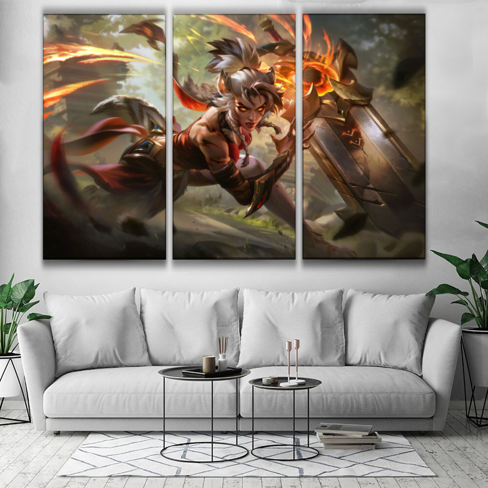 Primal Ambush Riven Poster | League of Store – leagueofstore.shop