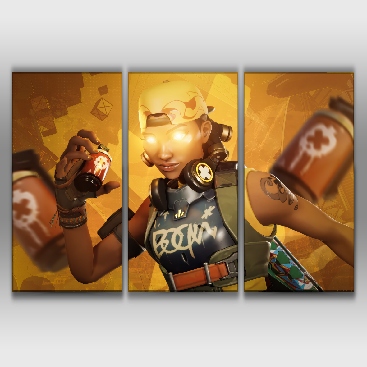 Raze Valorant Poster | Stunning Canvas Artwork | Buy Now ...