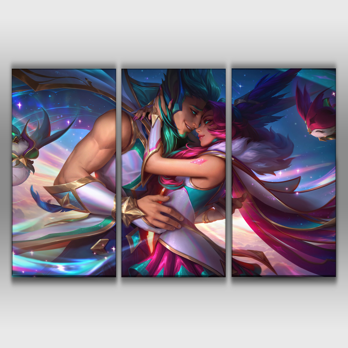 Redeemed Star Guardian Xayah and Rakan Poster – leagueofstore.shop