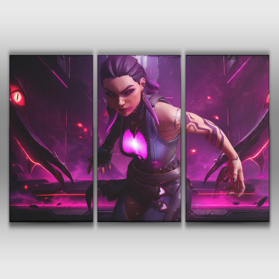 Reyna Valorant Poster | Stunning Canvas Artwork | Buy Now ...