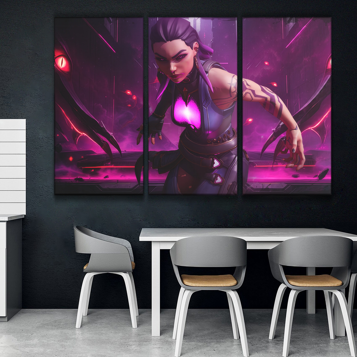 Reyna Valorant Poster | Stunning Canvas Artwork | Buy Now ...