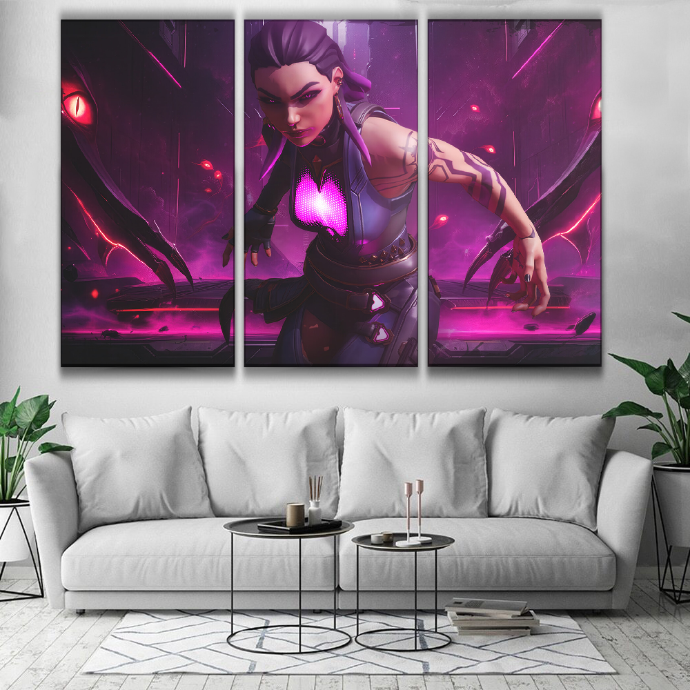 Reyna Valorant Poster | Stunning Canvas Artwork | Buy Now ...