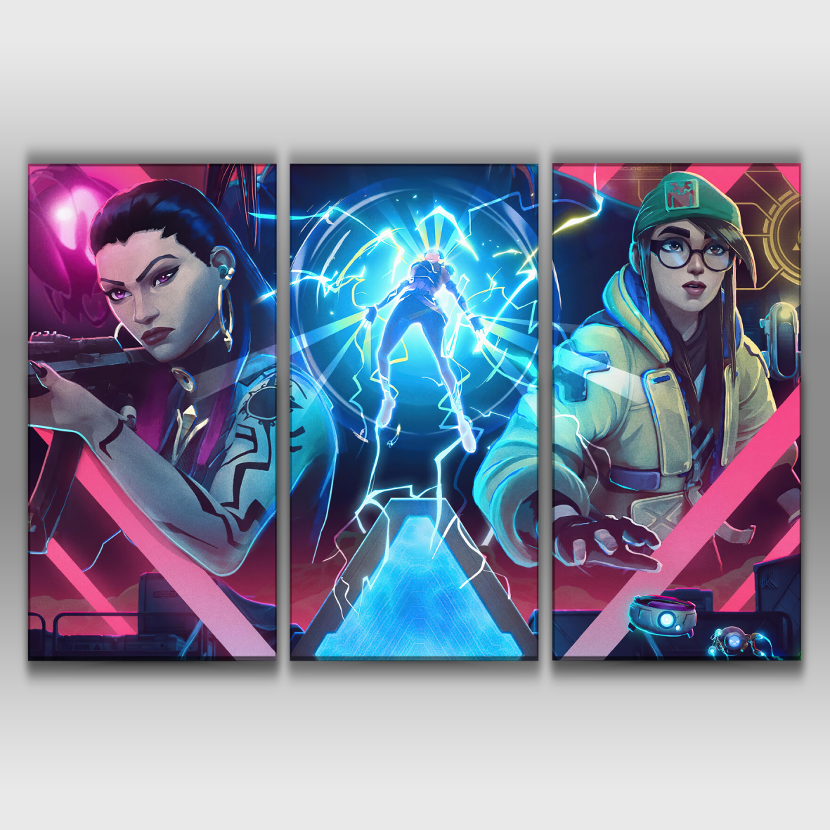 Shattered Reyna and Killjoy Poster | Stunning Canvas Artwork | Buy Now ...