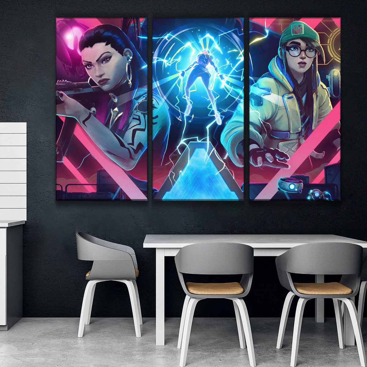 Shattered Reyna and Killjoy Poster | Stunning Canvas Artwork | Buy Now ...
