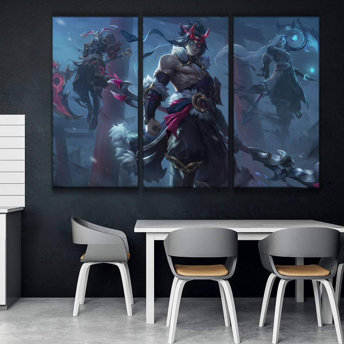 Snow Moon Kayn Poster | League of Store – leagueofstore.shop