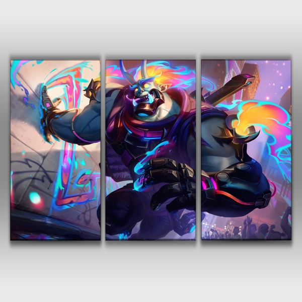 Street Demons Dr. Mundo Poster | League of Store – leagueofstore.shop