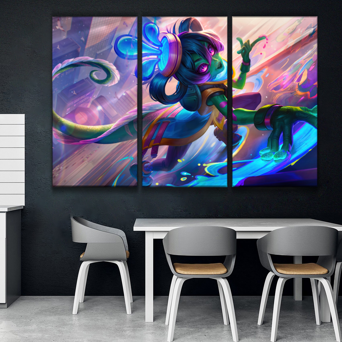 Street Demons Neeko Poster | League of Store – leagueofstore.shop