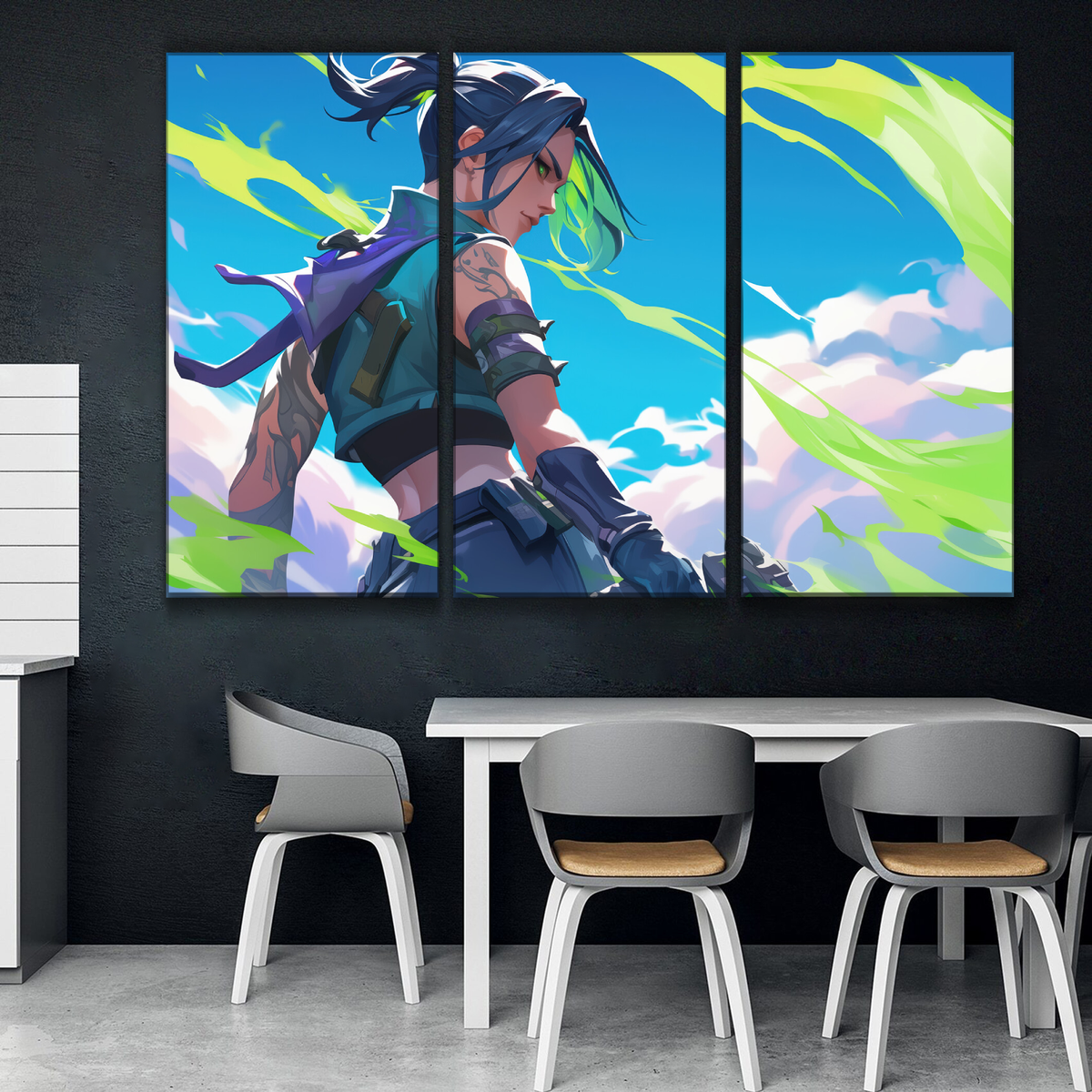 Valorant Jett Poster | Stunning Canvas Artwork | Buy Now ...