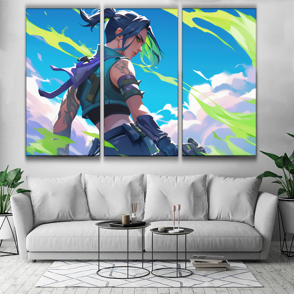Valorant Jett Poster | Stunning Canvas Artwork | Buy Now ...