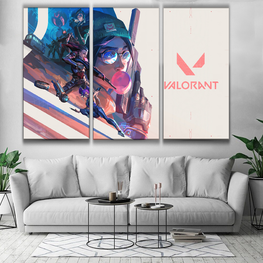 Vibrant Valorant Poster | Stunning Canvas Artwork | Buy Now ...