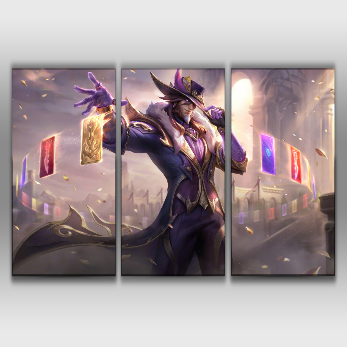 Victorious Twisted Fate Poster | League of Store – leagueofstore.shop