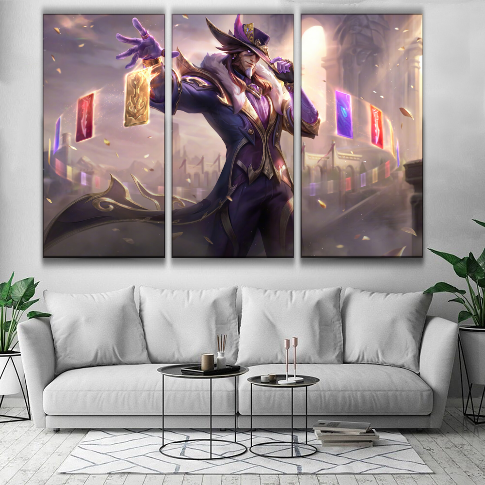Victorious Twisted Fate Poster | League of Store – leagueofstore.shop