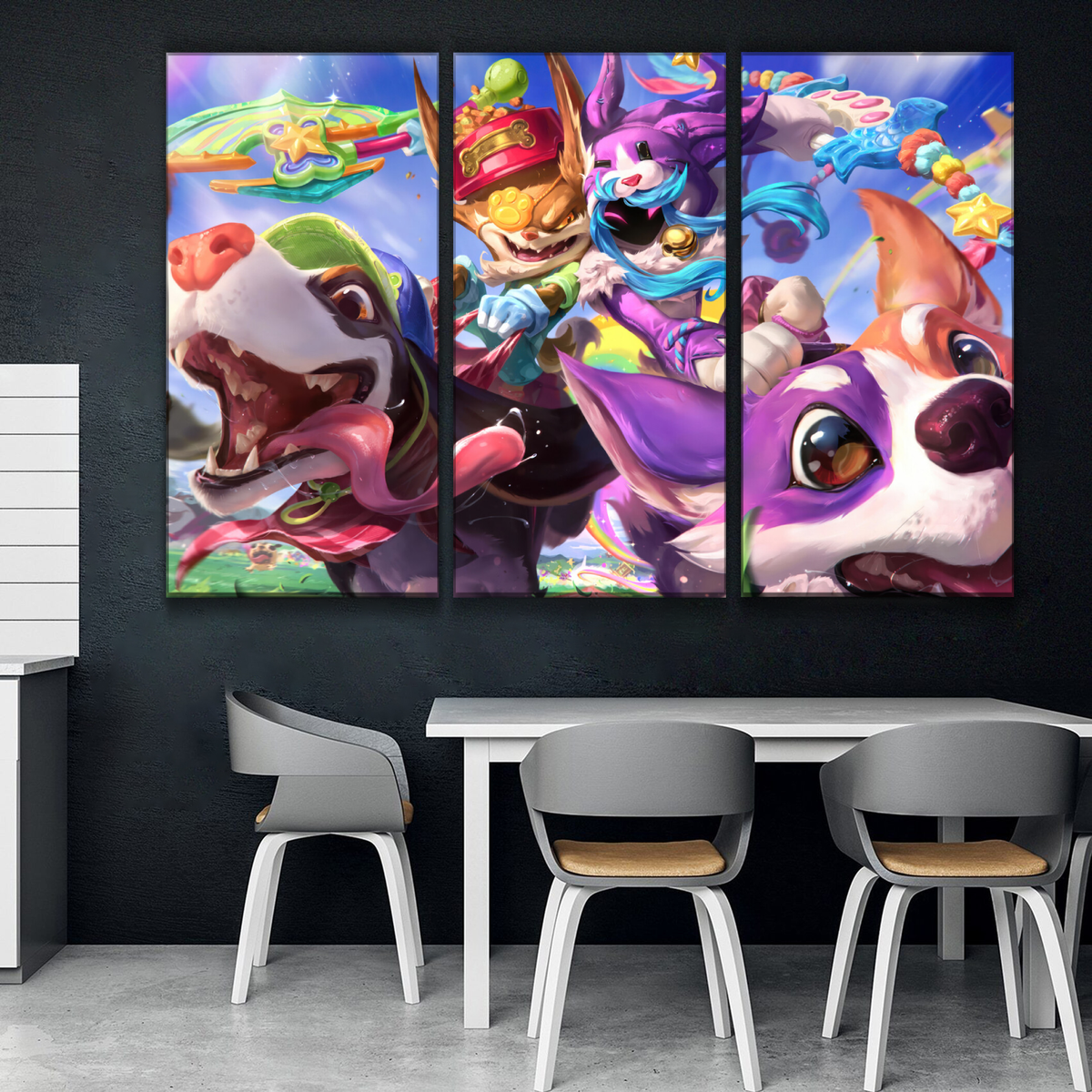 Woof and Lamb Kindred Poster | League of Store – leagueofstore.shop