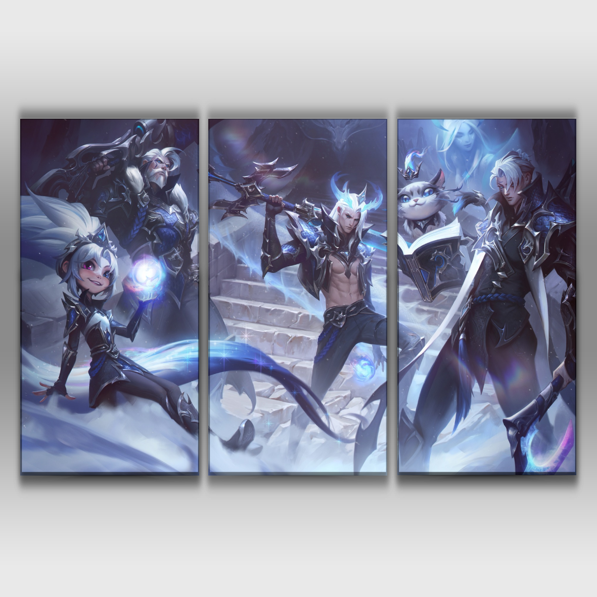 EDG Graves, EDG Viego, EDG Zoe, EDG Aphelios & EDG Yuumi - 3 Panels ...
