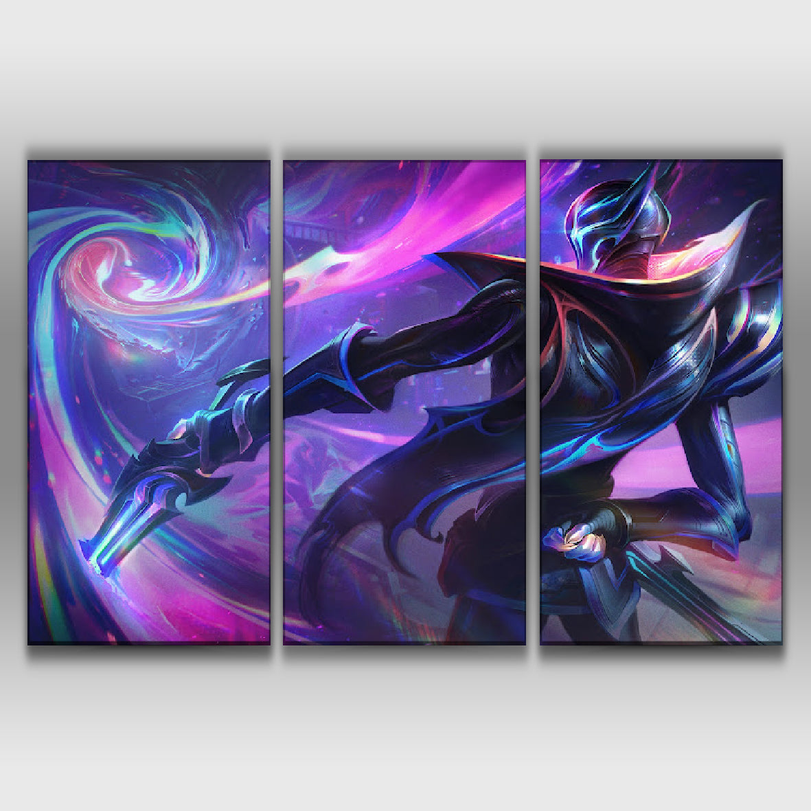 Empyrean Jhin - 3 Panels Wall Poster – leagueofstore.shop