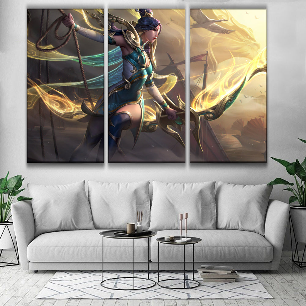 Lunar Empress Ashe Poster | League of Store – leagueofstore.shop