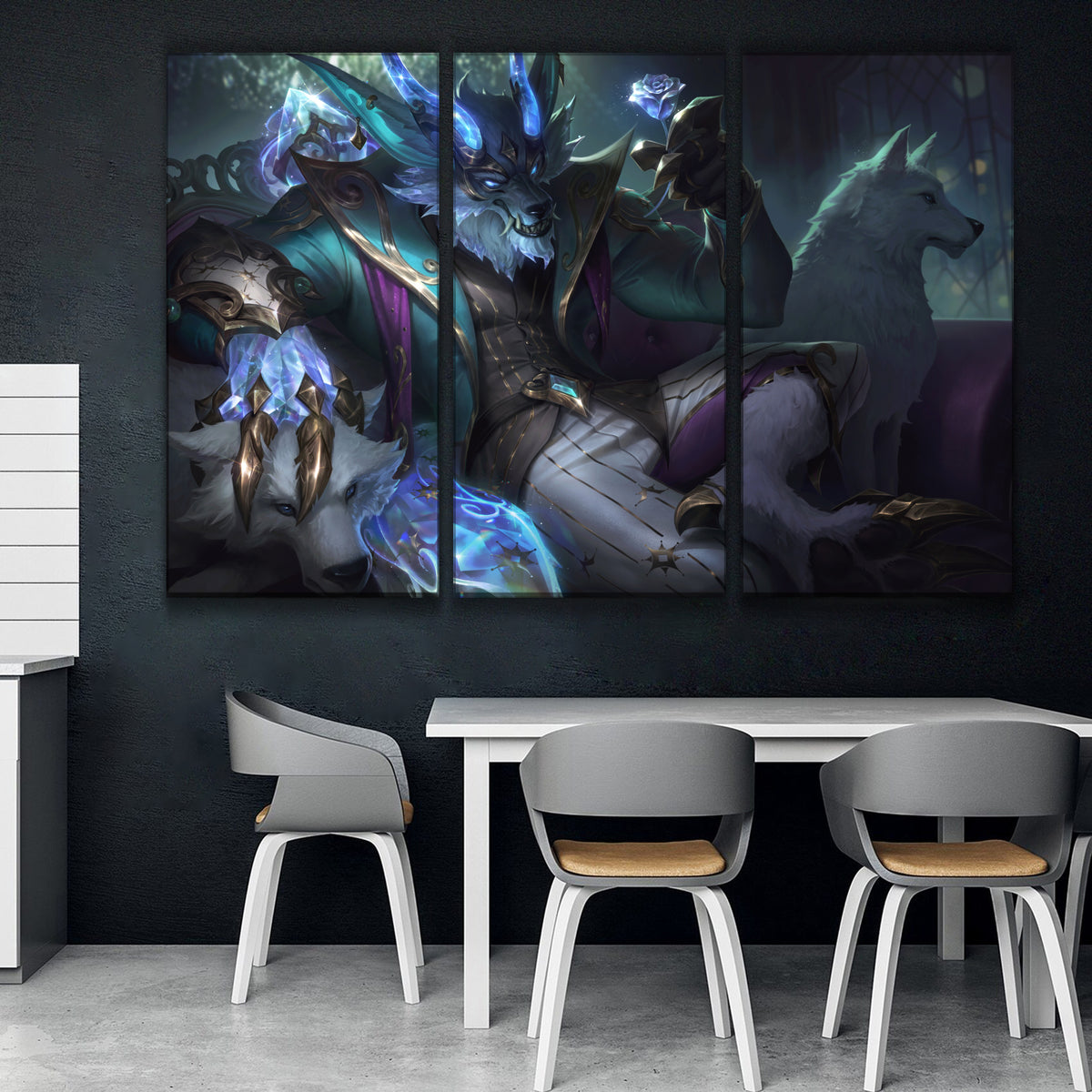 Prestige Winterblessed Warwick - 3 Panels Wall Poster – leagueofstore.shop