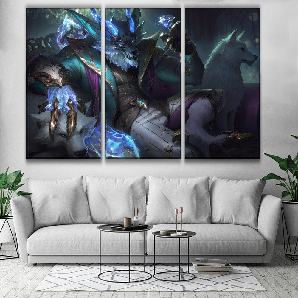Prestige Winterblessed Warwick - 3 Panels Wall Poster – leagueofstore.shop