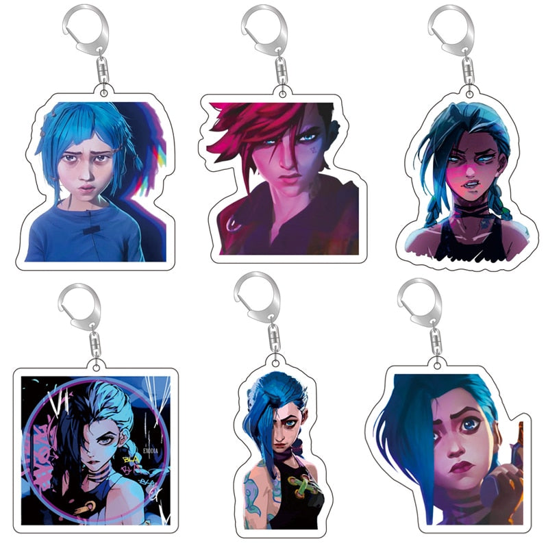 League of Legends - Arcane Keychains – leagueofstore.shop