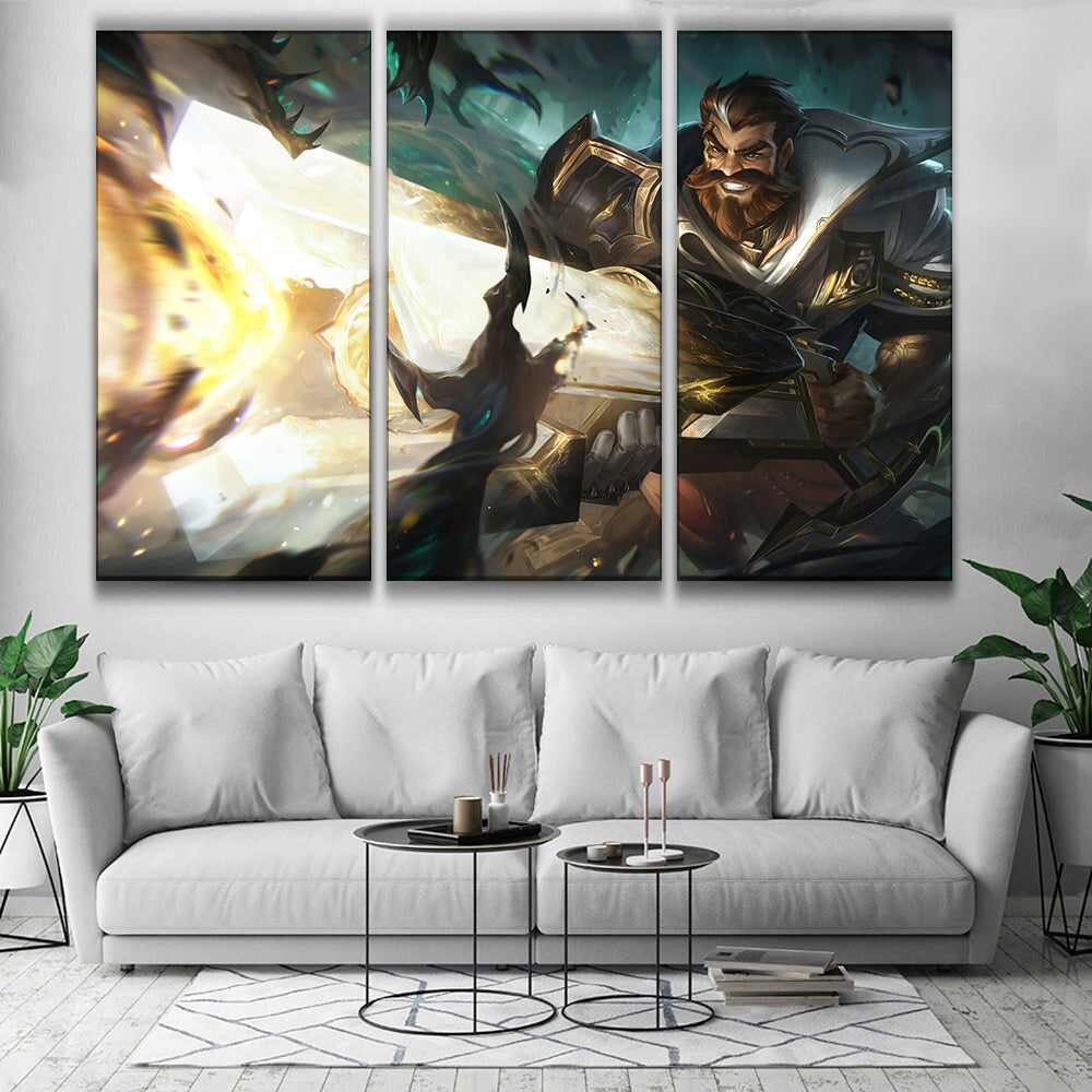 Sentinel Graves - 3 Panels Wall Poster – leagueofstore.shop